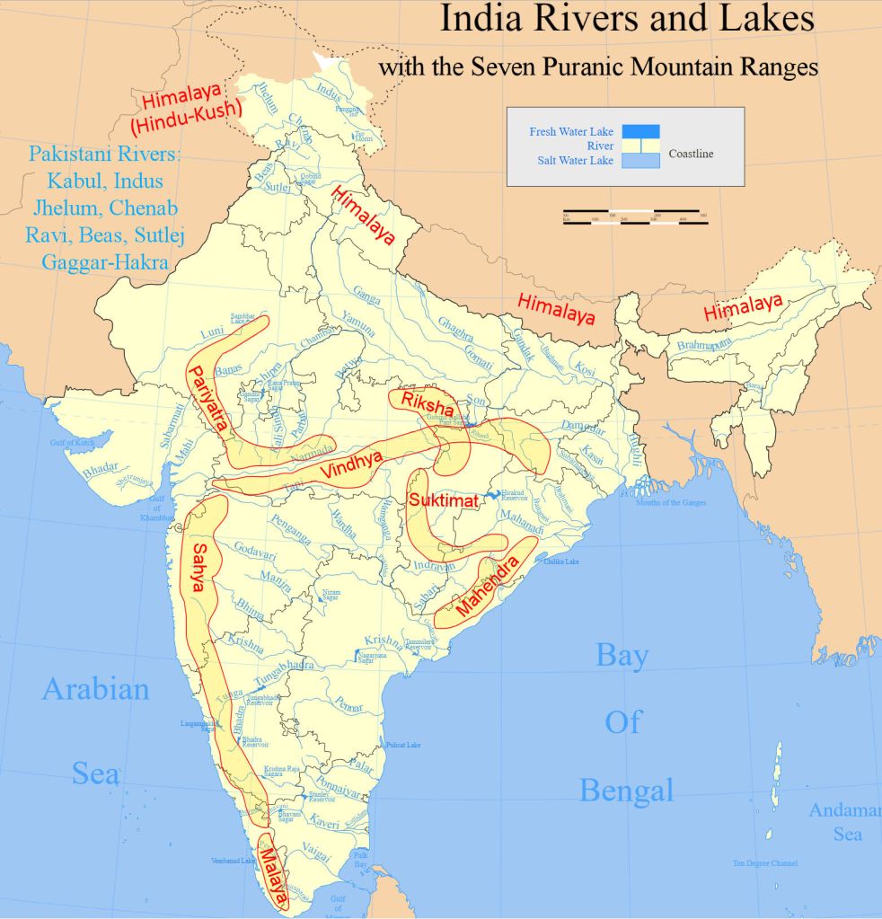 Seven Mountains & their Rivers | Soolaba's Blog